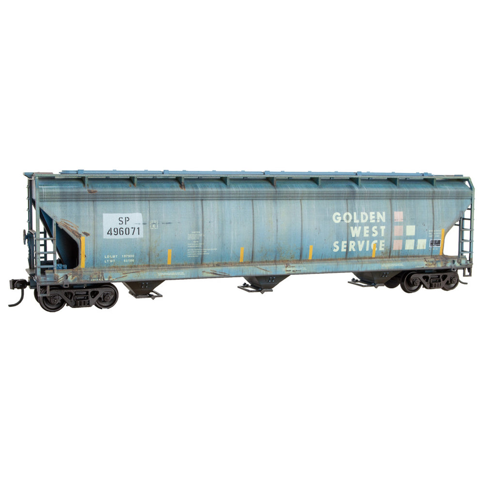 Micro-Trains 200002 HO Scale 3 Bay ACF Covered Hopper Kit (Weathered ...