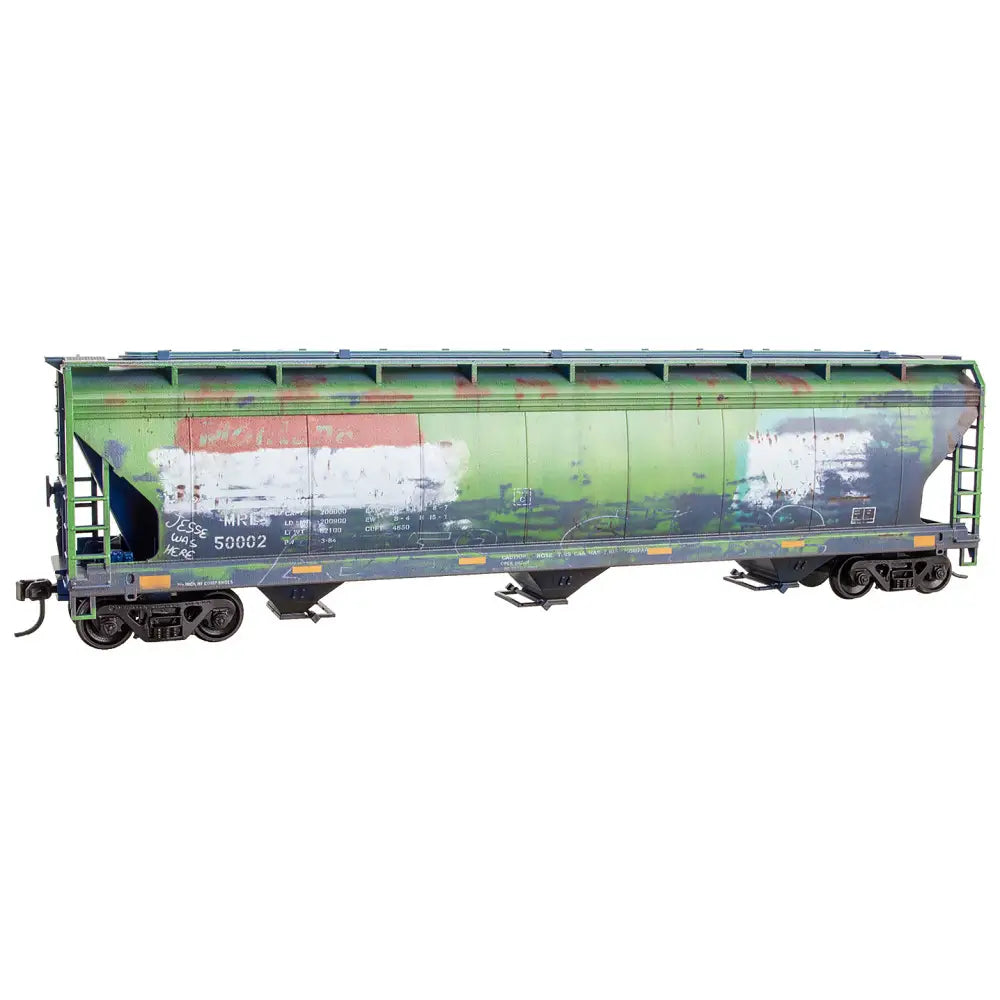 Micro-Trains 2000005 HO Scale 3 Bay ACF Covered Hopper Kit (Weathered ...