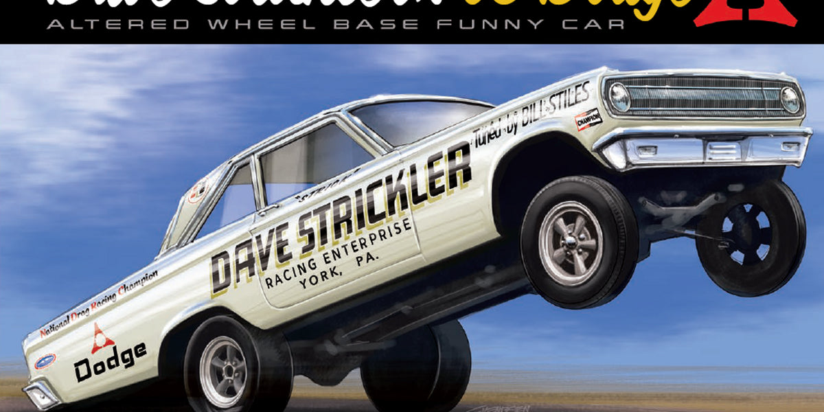 Moebius Models 2451 1/25 Dave Strickler's 1965 Dodge Funny Car Skill L ...
