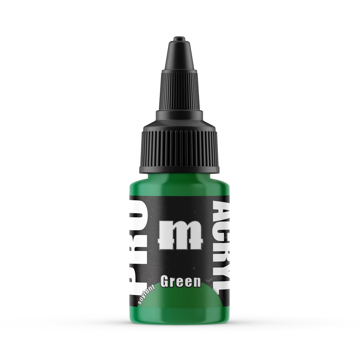 Monument Hobbies 4 Pro Acryl: Green Acrylic Paint 22ml Bottle — White ...