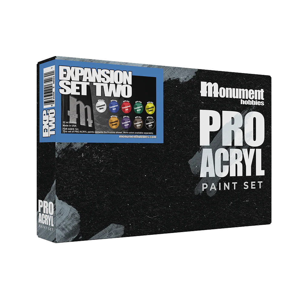 Monument Hobbies 6523 Pro Acryl: SET#2 Expansion Transparents Acrylic ...