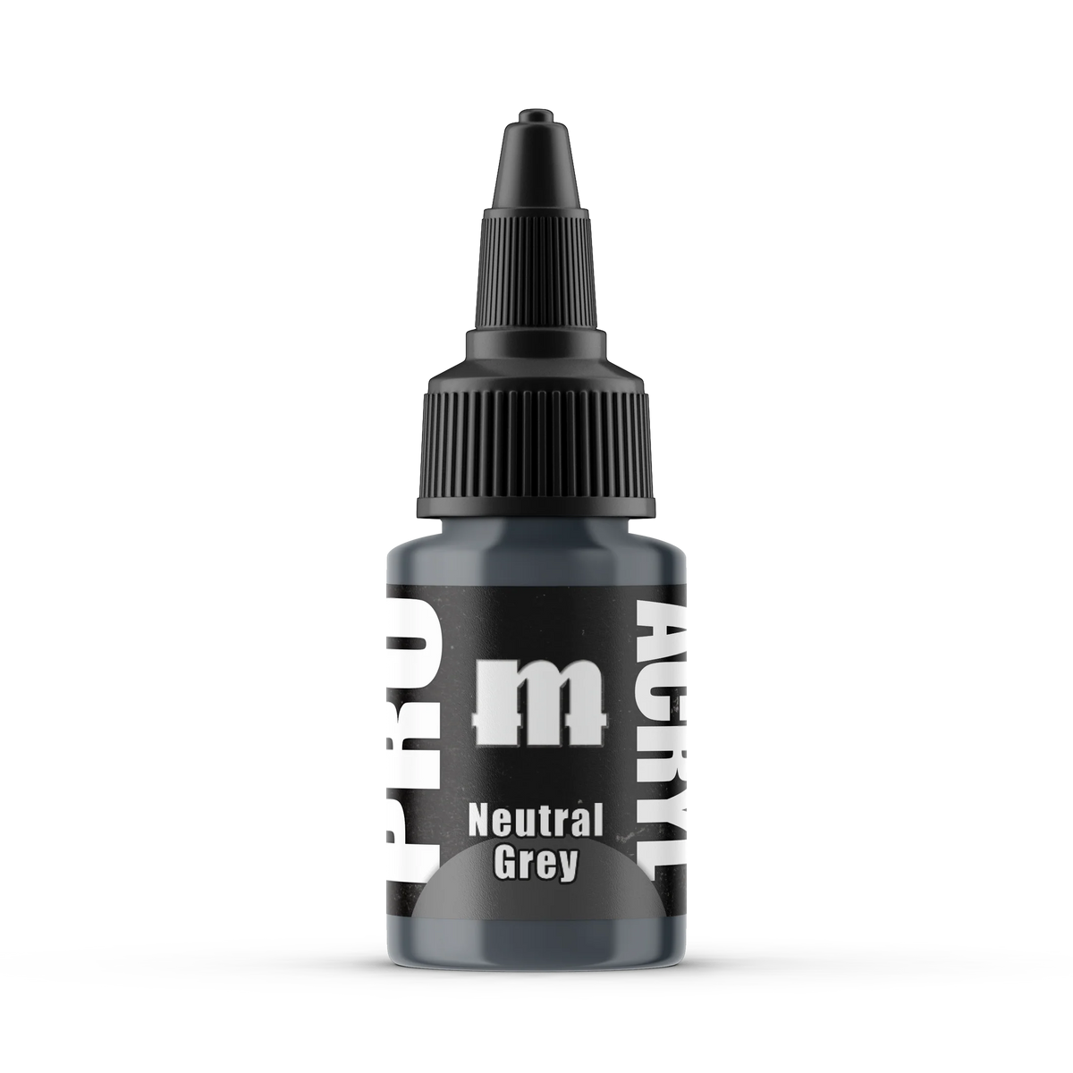 Monument Hobbies 75 Pro Acryl: Neutral Grey Acrylic Paint 22ml Bottle ...