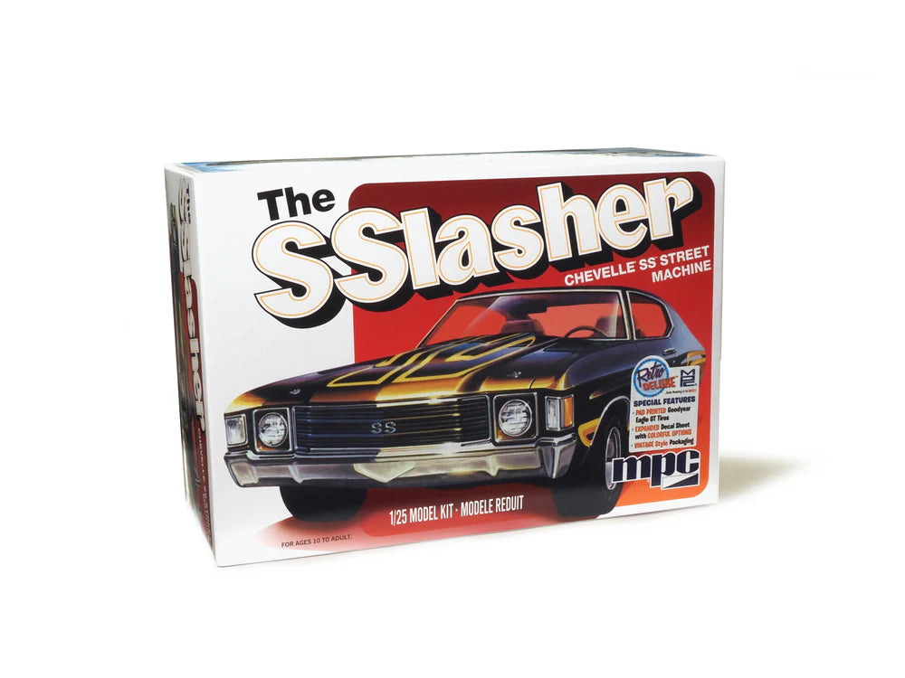 MPC 1014 1/25 1972 Chevelle SS 454 "The SSlasher" Street Machine Level ...