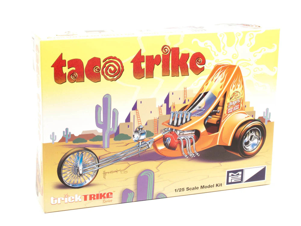 MPC 893 1/25 Taco Trike Skill Level 2 Model Kit — White Rose Hobbies