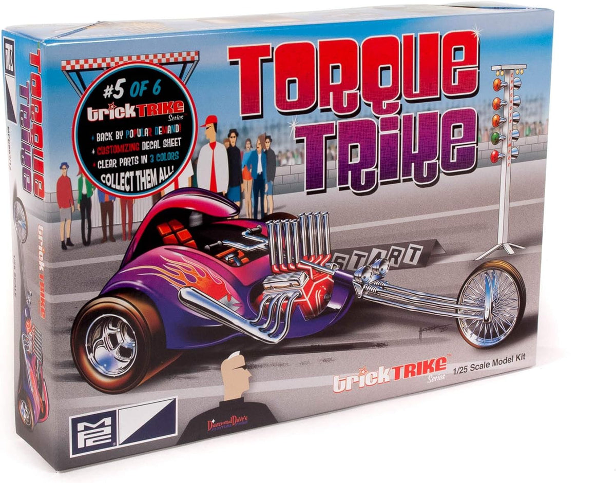 MPC 897 1/25 Torque Trike Skill Level 2 Model Kit — White Rose Hobbies