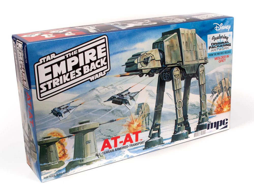 MPC 950 1/100 Star Wars The Empire Strikes Back AT-AT Level 2 Model Ki ...