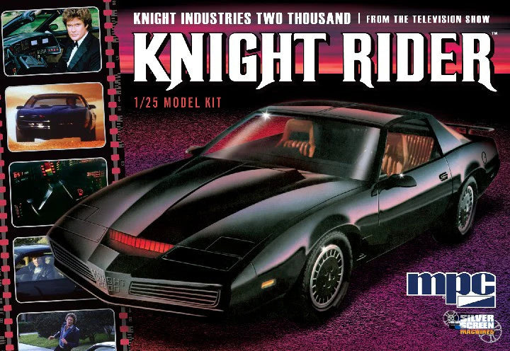MPC Plastic Model Kits 806 1/25 Knight Rider 2000 KITT Car — White Rose ...