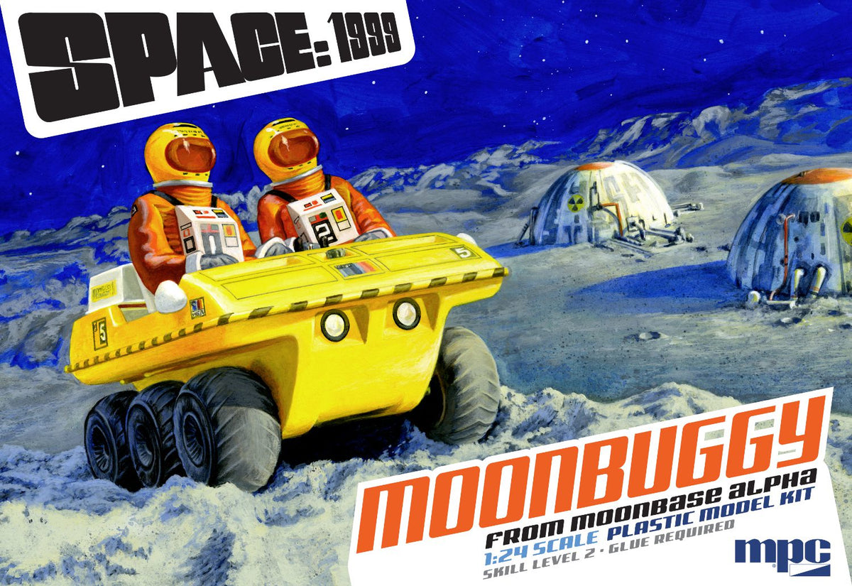 MPC 984 1/24 Space:1999 Moonbuggy/Amphicat Model Skill Level 2 Kit ...