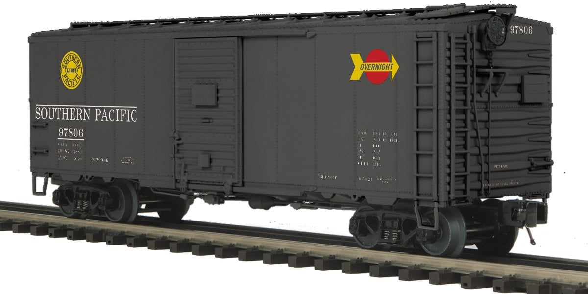 MTH Premier 20-93933 O Scale 40' AAR Boxcar Southern Pacific SP #'s Va ...