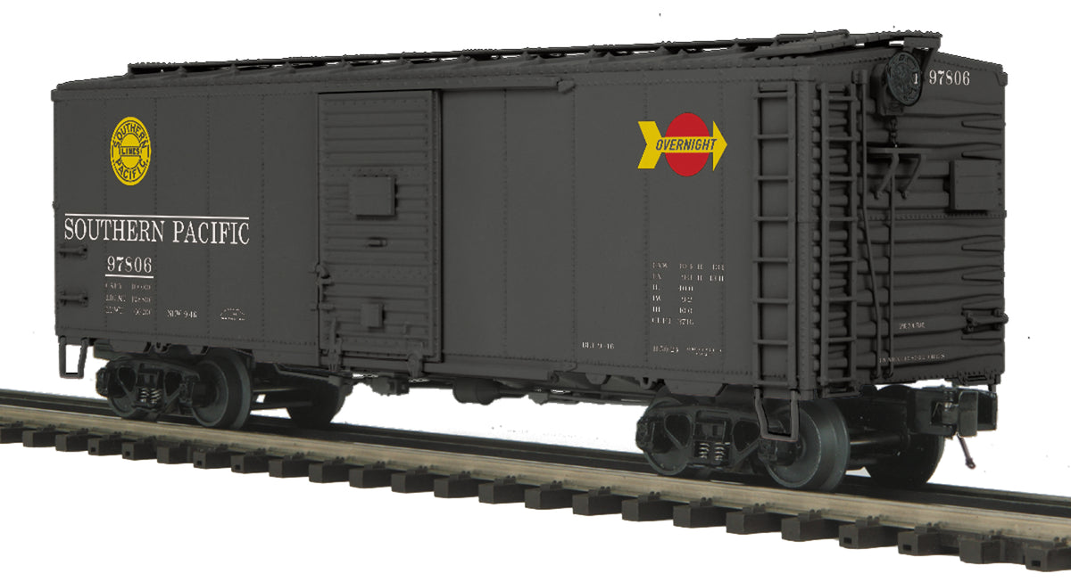 MTH Premier 20-93933 O Scale 40' AAR Boxcar Southern Pacific SP #'s Va ...