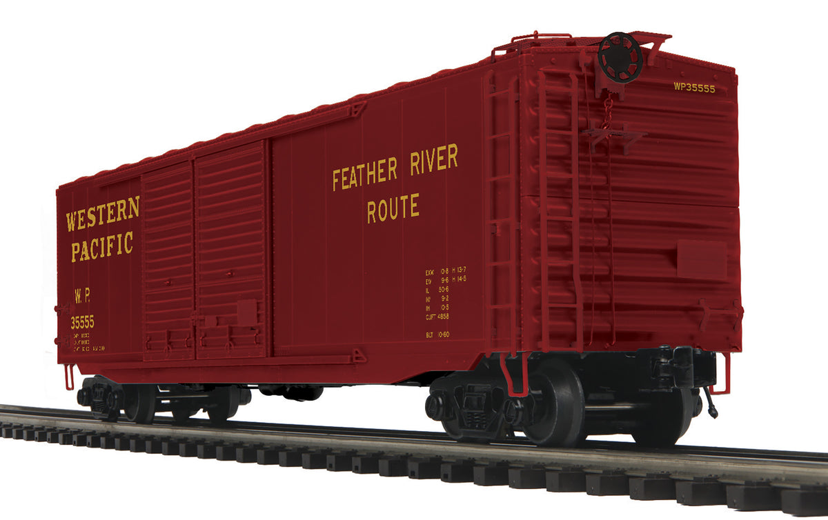 MTH Premier 20-99320 O Scale 50' PS-1 Boxcar Western Pacific WP #'s Va ...