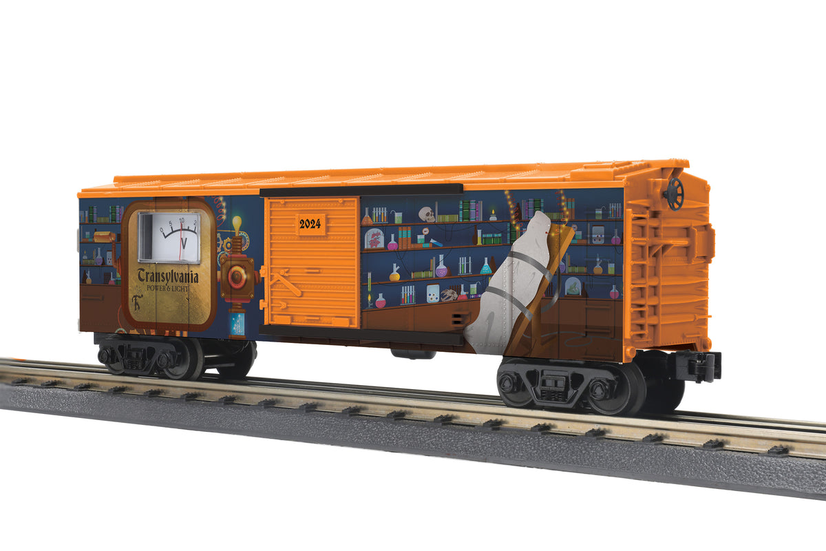 MTH Railking 30-71184 O Gauge Boxcar with Power Meter Transylvania ...