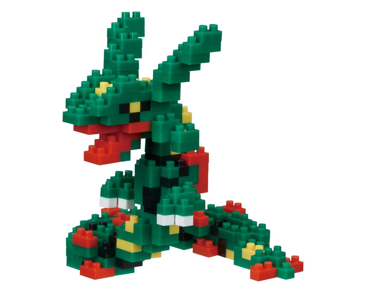 Nanoblock 21677 Rayquaza "Pokémon" Building Block Set — White Rose Hobbies