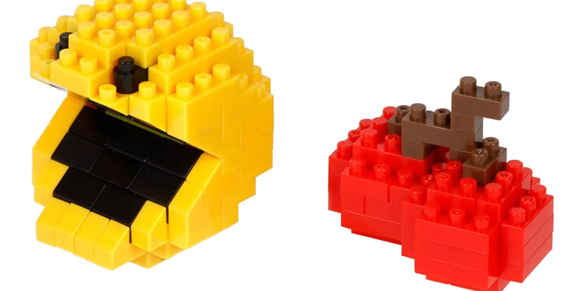 Nanoblock 22207 Character Collection Series PAC-MAN & Cherry "PAC-MAN ...