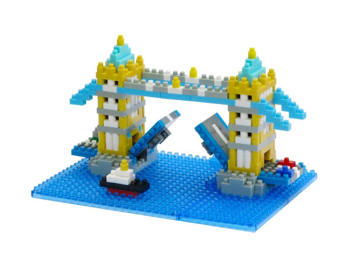 Nanoblock 14659 NBH065 Tower Bridge World Famous Buildings — White Rose Hobbies