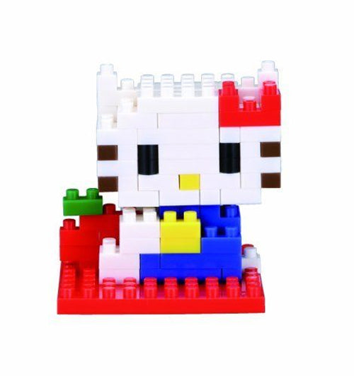 Nanoblock 22804 NBCC_001B Hello Kitty 100 Piece Building Block Set ...