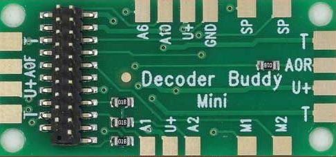 Nix Trains NTZ8 Decoder Buddy Mini DCC Motherboard with 21-Pin Decoder ...
