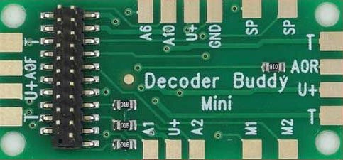 Nix Trains NTZ8 Decoder Buddy Mini DCC Motherboard with 21-Pin Decoder ...
