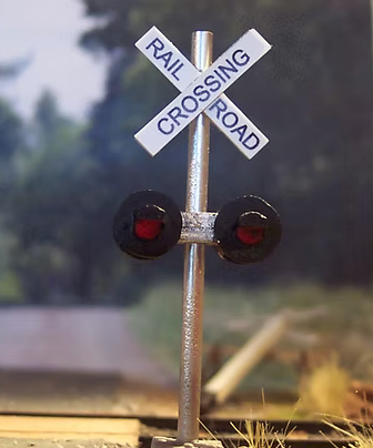 Osborn Model Kits 1004 HO Scale Crossing Signal Kit — White Rose Hobbies