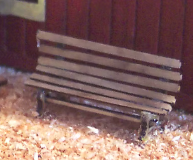 Osborn Model Kits 1022 HO Scale Park Bench Kit (10 Pack) — White Rose ...