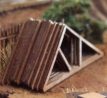 Osborn Model Kits 1069 HO Scale Roof Trusses Kit (8 Pack) — White Rose ...