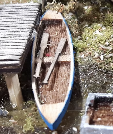Osborn Model Kits 3006 N Scale Canoe Kit — White Rose Hobbies