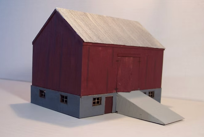Osborn Model Kits 3029 N Scale Barn Craftsman Kit — White Rose Hobbies