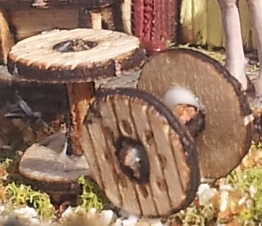 Osborn Model Kits 3032 N Scale Small Wire Wheels Kit (12 Pack) — White ...