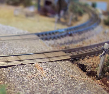 Osborn Model Kits 3048 N Scale Radius Crossing Boards 9.75" Kit — White ...