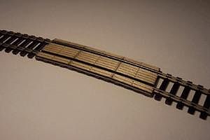 Osborn Model Kits 3049 N Scale Radius Crossing Boards 11" Kit — White ...