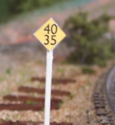 Osborn Model Kits 3052 N Scale Speed Limit Signs (10 Pack) — White Rose ...