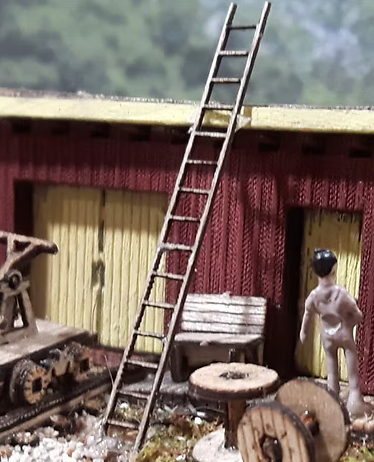 Osborn Model Kits 3058 N Scale Ladders (10 Pack) — White Rose Hobbies