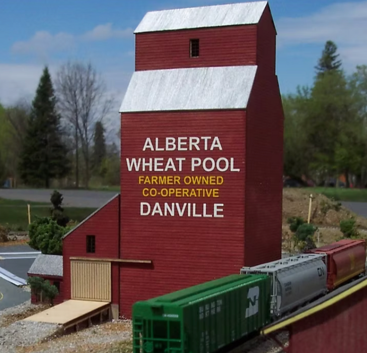 Osborn Model Kits 3067 N Scale Grain Elevator Craftsman Kit — White ...