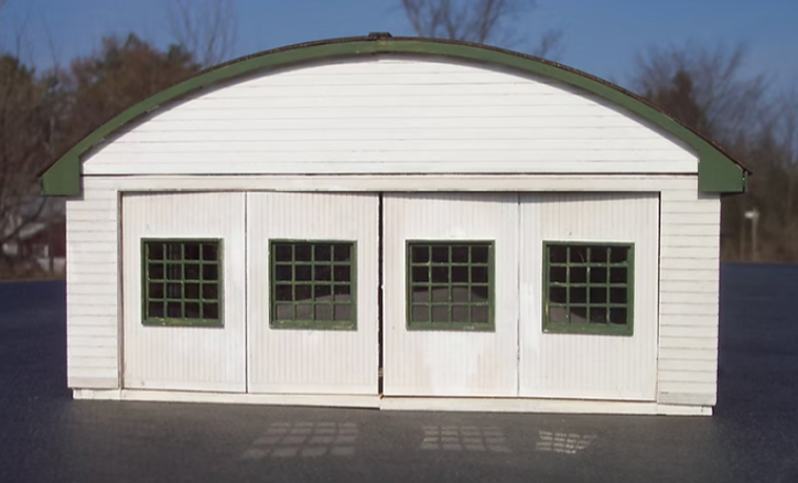 Osborn Model Kits 3078 N Scale Aircraft Hanger Kit — White Rose Hobbies