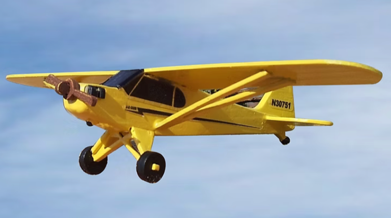 Osborn Model Kits 3089 N Scale Piper J-3 Cub Kit — White Rose Hobbies