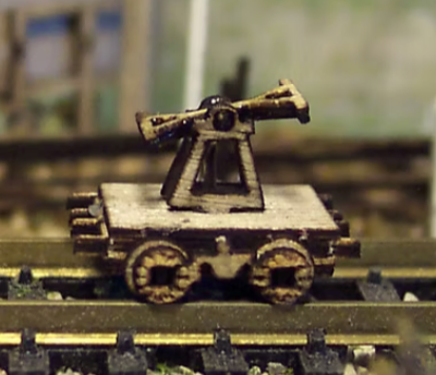 Osborn Model Kits 3107 N Scale Static Railroad Hand Car Kit (2 Pack ...