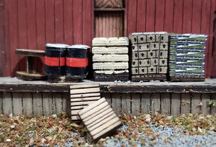 Osborn Model Kits 3127 N Scale Pallet Load Set Kit — White Rose Hobbies
