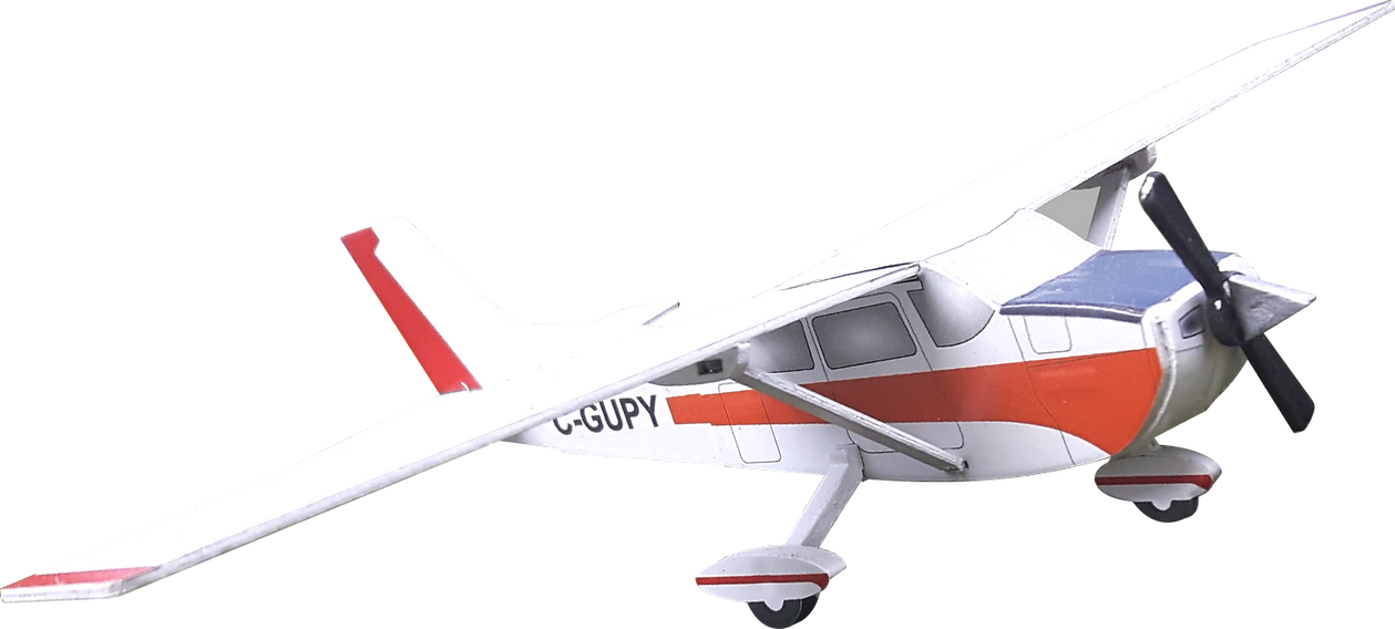 Osborn Model Kits 6013 1/66 Scale Cessna 172 Skyhawk Model Aircraft Ki ...