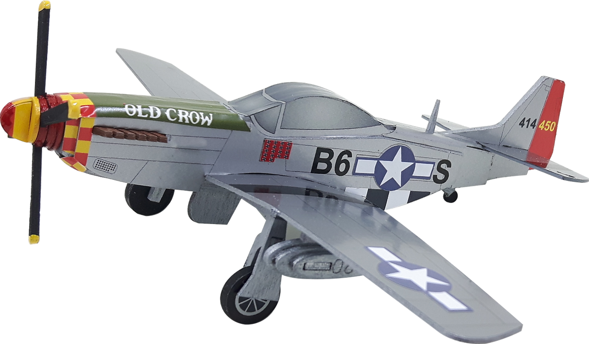 Osborn Model Kits 6019 1/66 Scale P-51D Mustang Model Aircraft Kit ...
