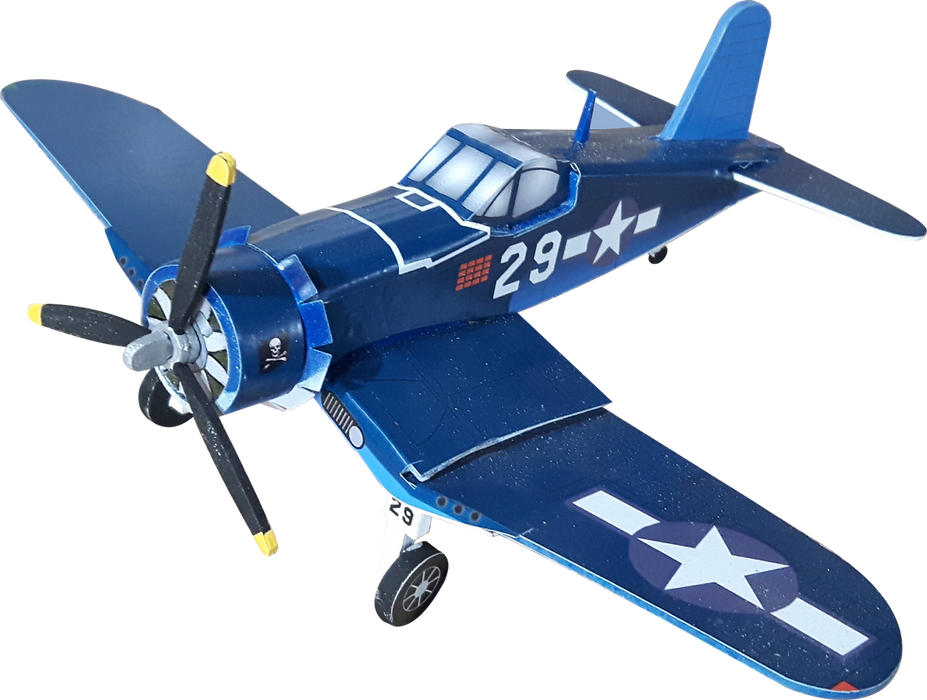 Osborn Model Kits 6035 1/66 Scale F4U-1 Corsair Ira Kepford Model Airc ...