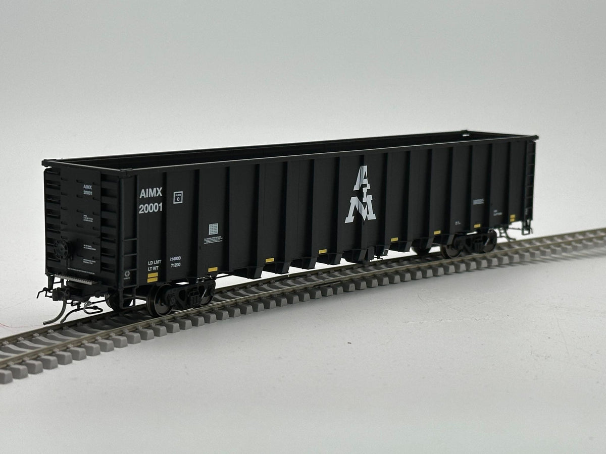 OVRTRAINS 60004 HO Scale NSC 6000 Scrap Gondola AIMX (Black) 20128 ...