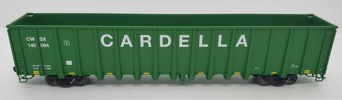 OVRTRAINS 64073 HO Scale NSC 6400 Scrap/Trash Gondola Cardella CWSX 14 ...