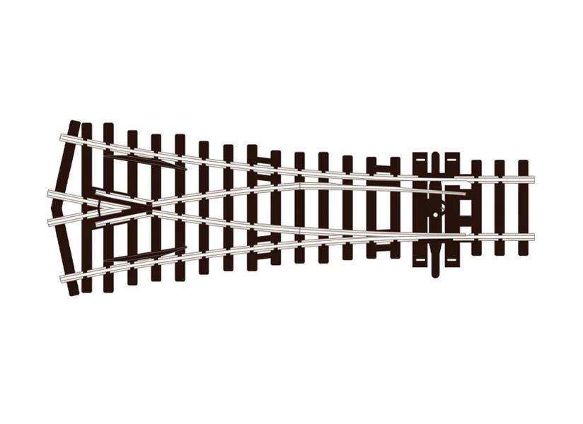 Peco Streamline SL-U97 HO Scale Code 100 Track Unifrog Small Wye Turno ...