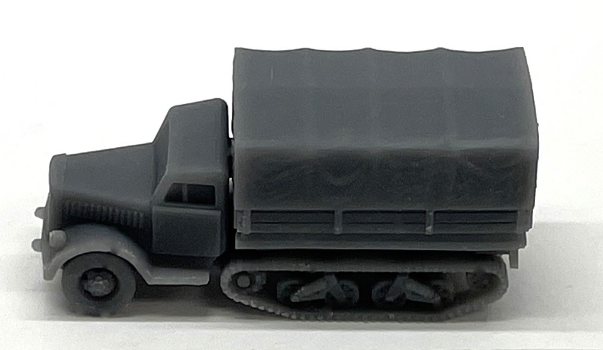 Phoenix Precision Models 30060 N Scale Canvas Covered Half Track Truck ...
