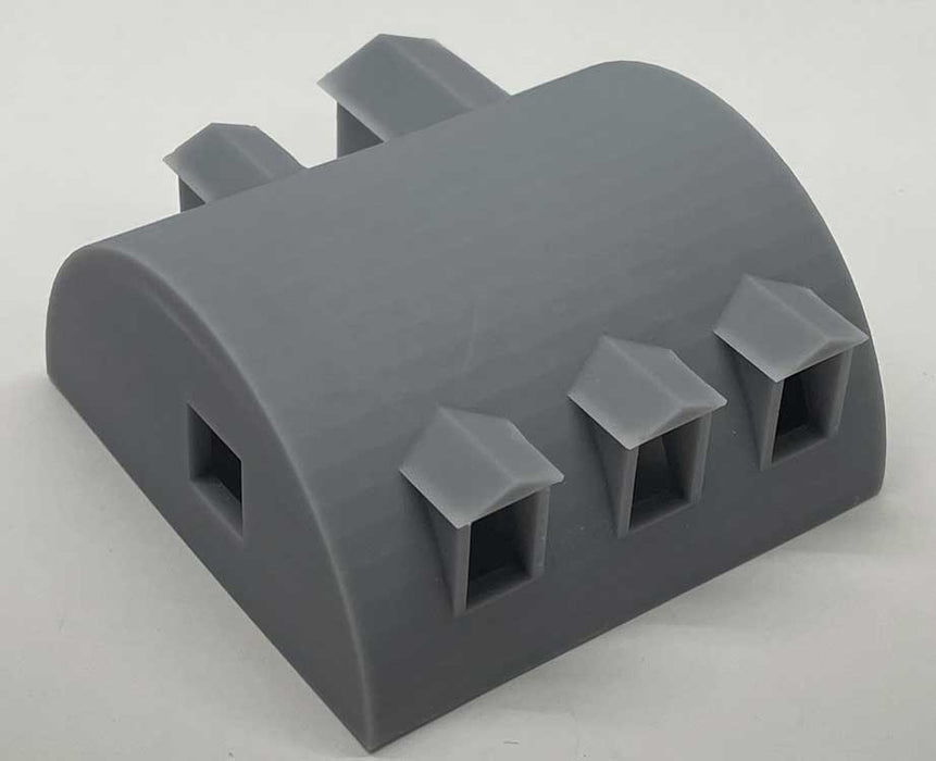 Phoenix Precision Models 31810 HO Scale Quonset Hut Office with Glass — White Rose Hobbies