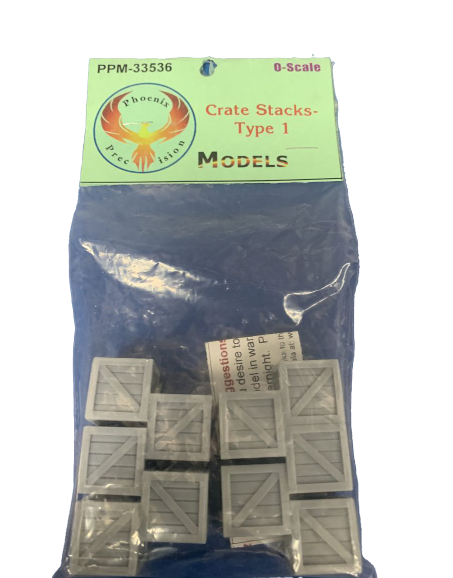 Phoenix Precision Models 33536 O Scale Crates (Unpainted Resin - 2 Pac ...