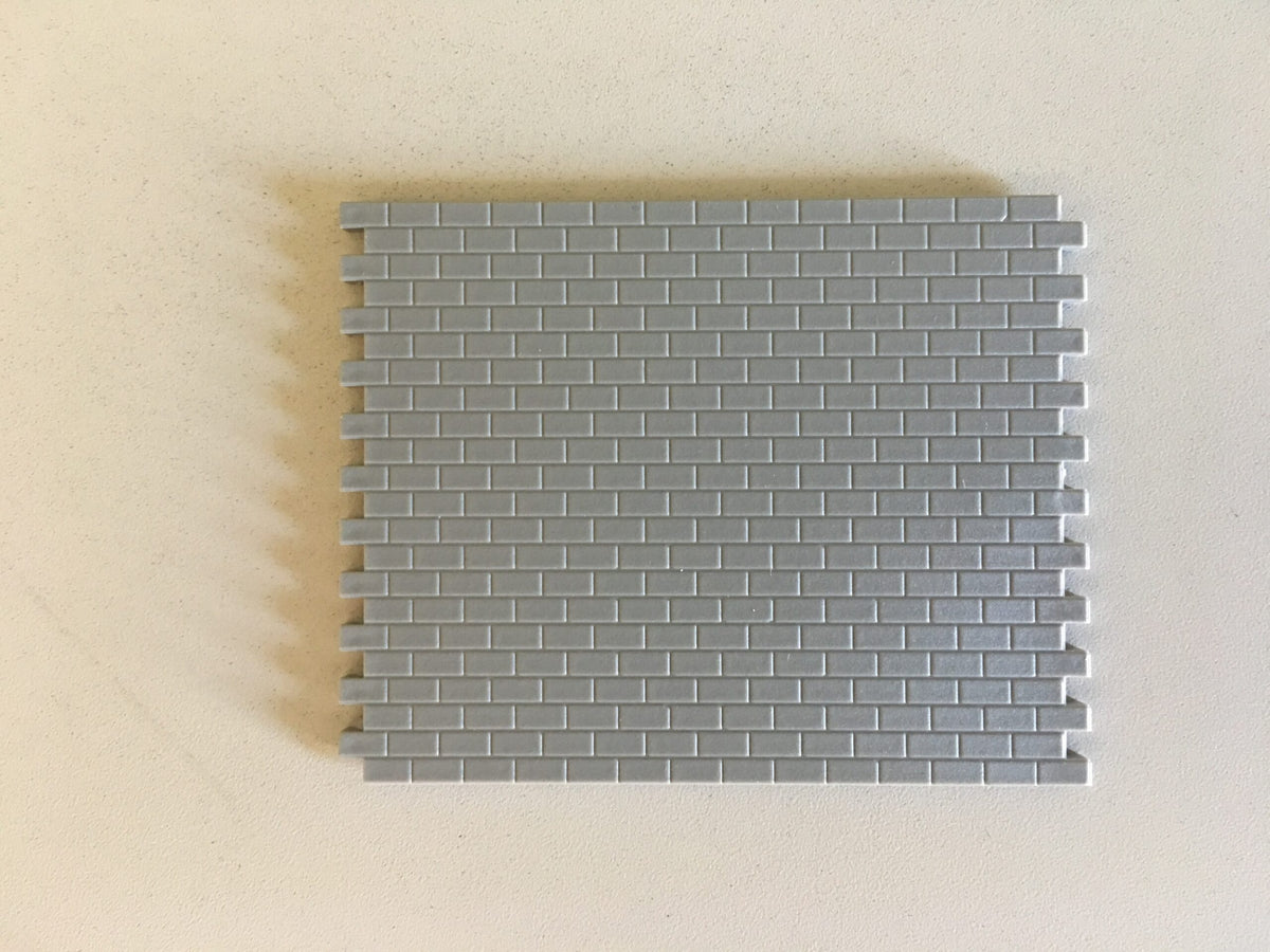 Pikestuff 541-1005 HO Scale Concrete Block Wall Med — White Rose Hobbies