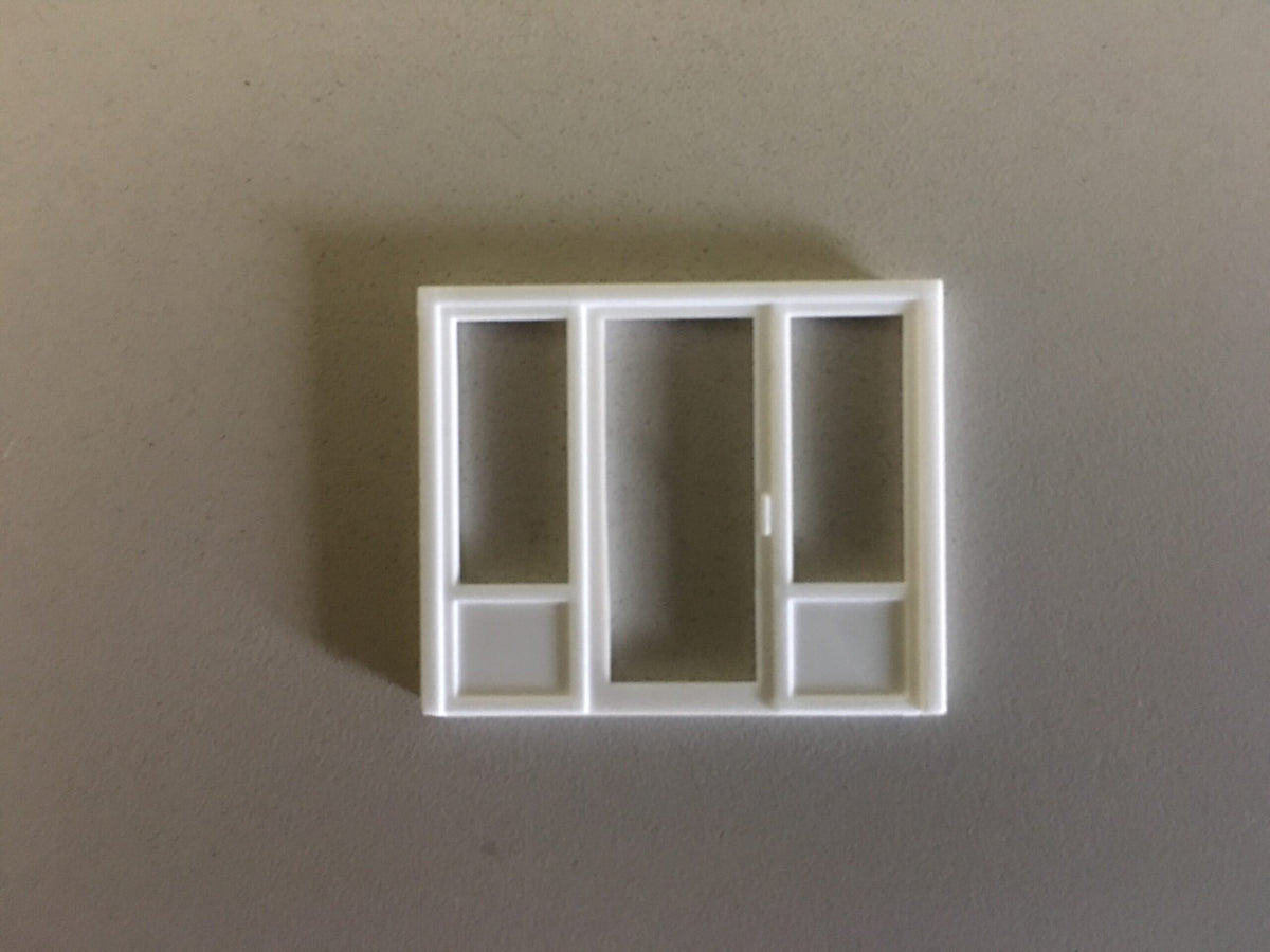 Pikestuff 541-1115 HO Scale Window with Center Door Combo — White Rose ...
