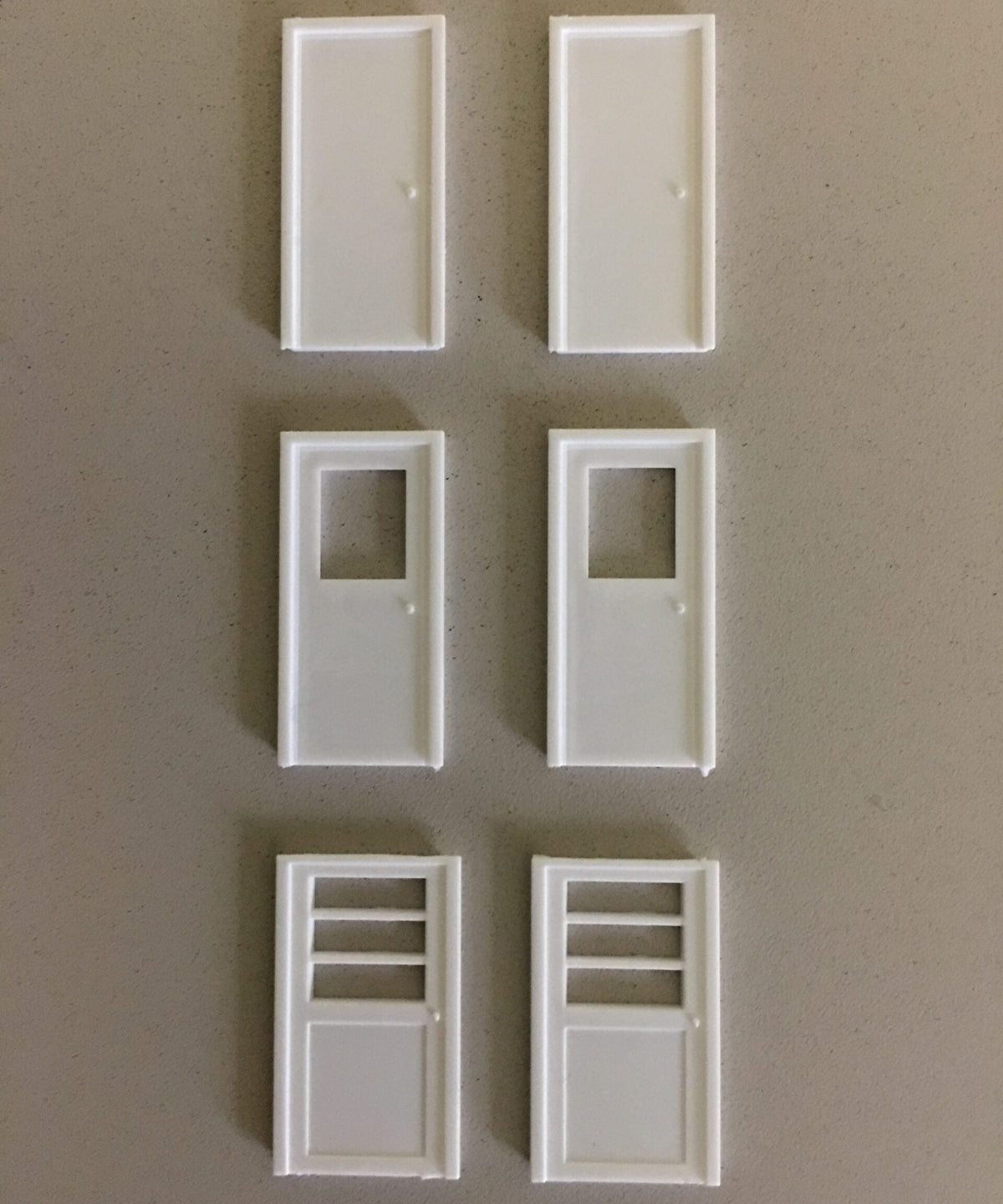 Pikestuff 541-1200 HO Scale Personal Doors Assortment — White Rose Hobbies