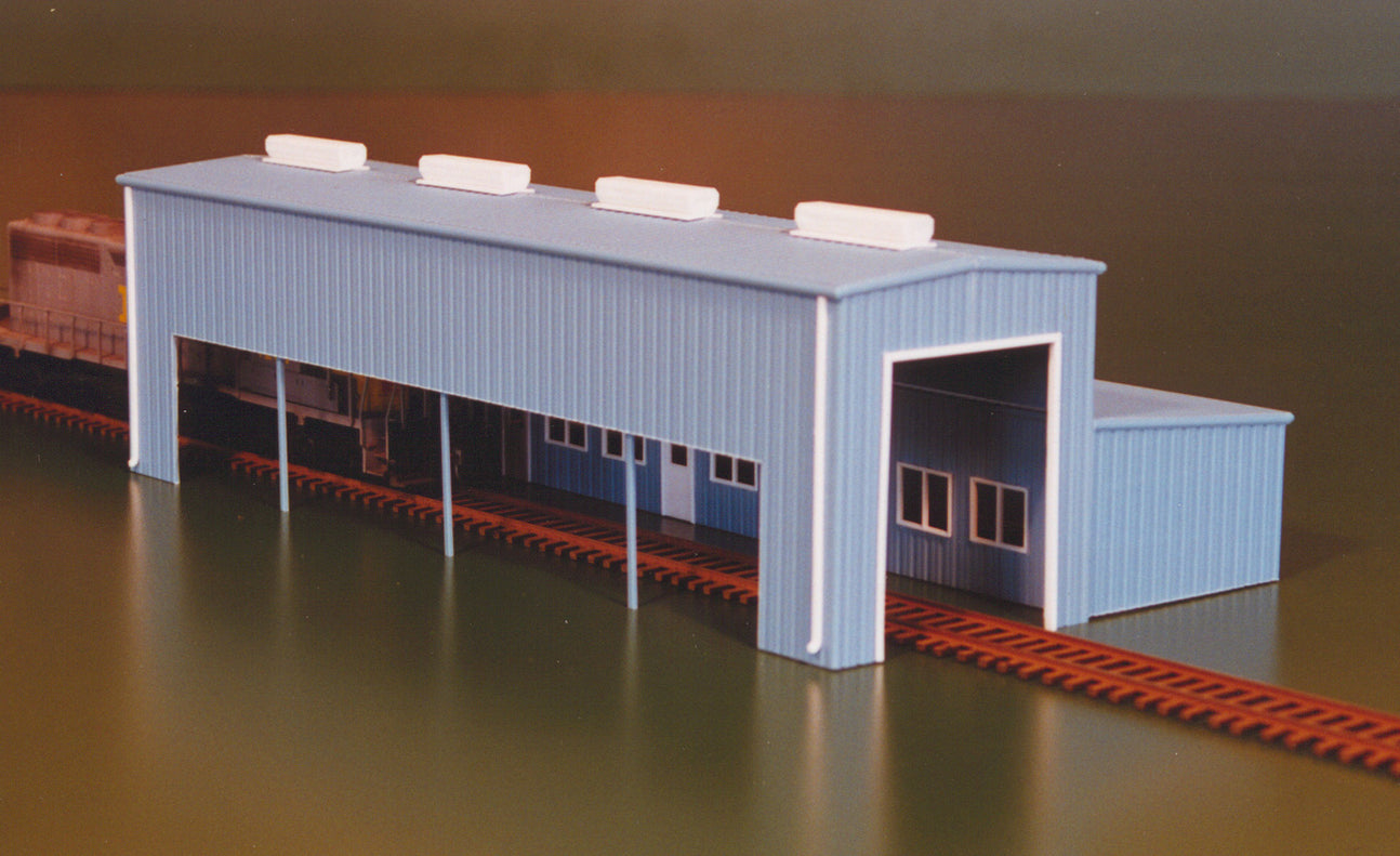 Pikestuff 541-5007 HO Scale Atkinson Engine Facility Kit — White Rose ...